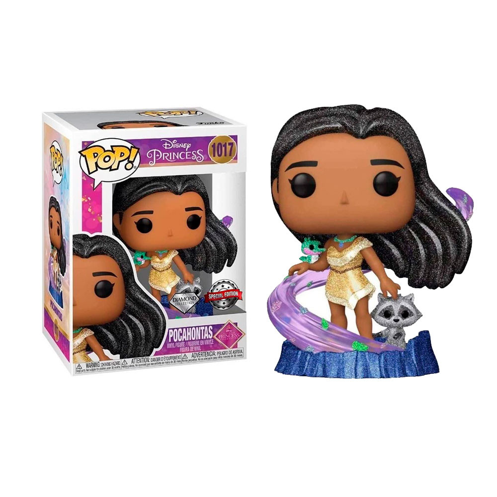 Funko Pop! Disney: Ultimate Princess- Pocahontas Special Edition (DGLT ...