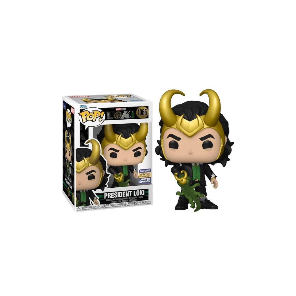 Funko Pop! Marvel: Loki President Loki Bitten 1066 BCC2022