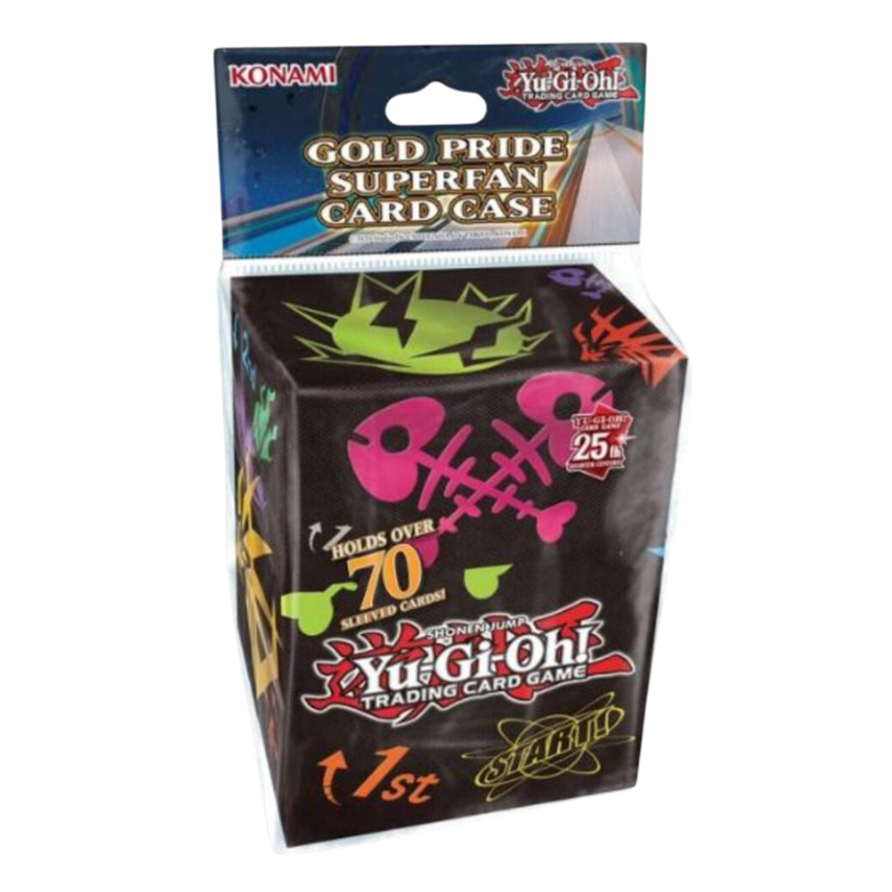 Yu-Gi-Oh! Deck Box: Gold Pride - Super Fan Card Case