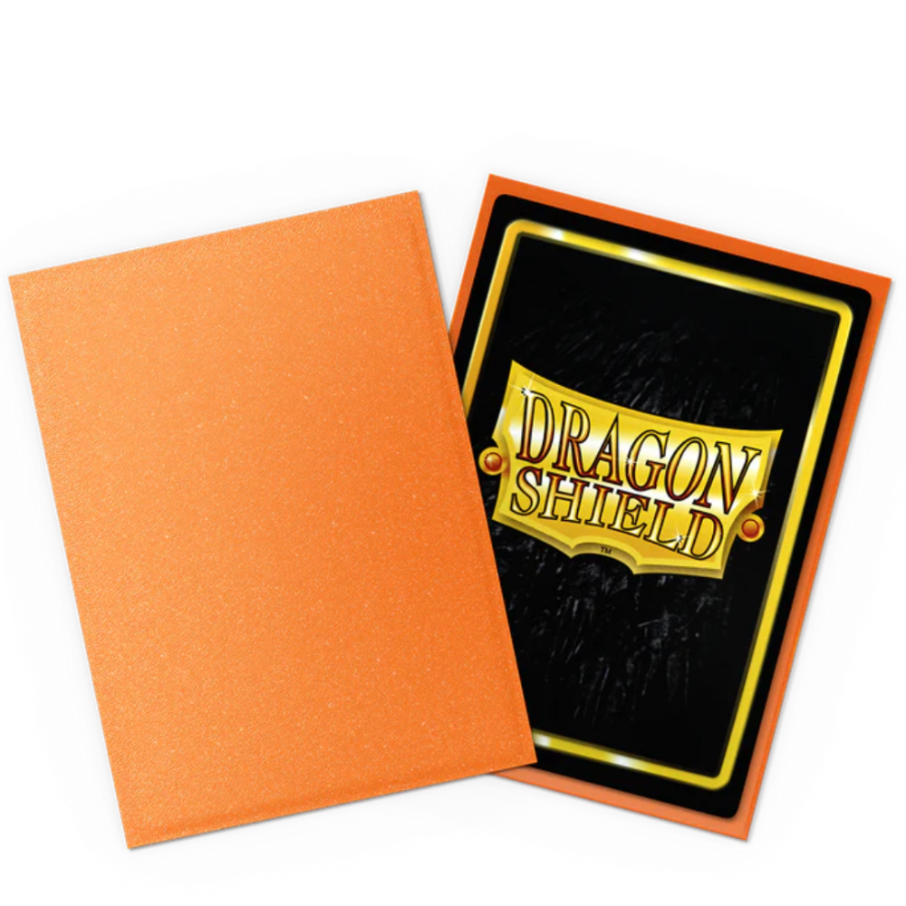 Dragon Shield: Amber - Matte Sleeves - Japanese Size