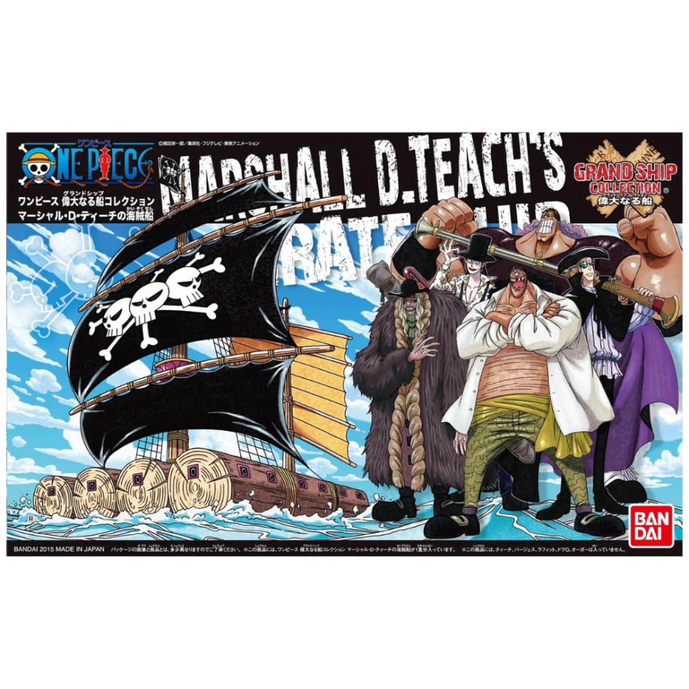 Model Kit - Grand Ship Collection 11 Marshall D. Teach's Ship One Piece ...